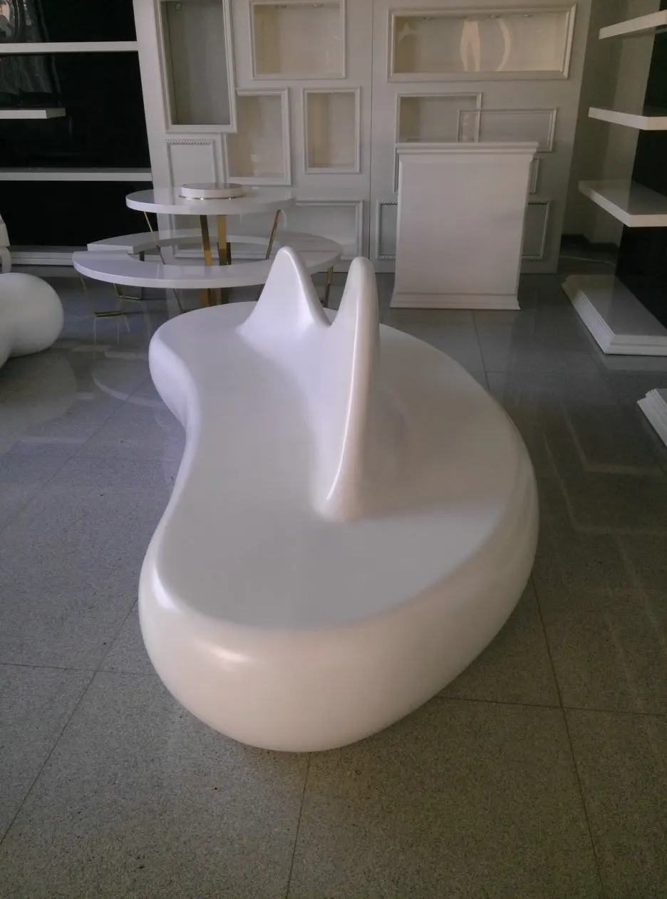 Shopping Mall Long Bench Seating Stool Leisure Stool Public Seating ...