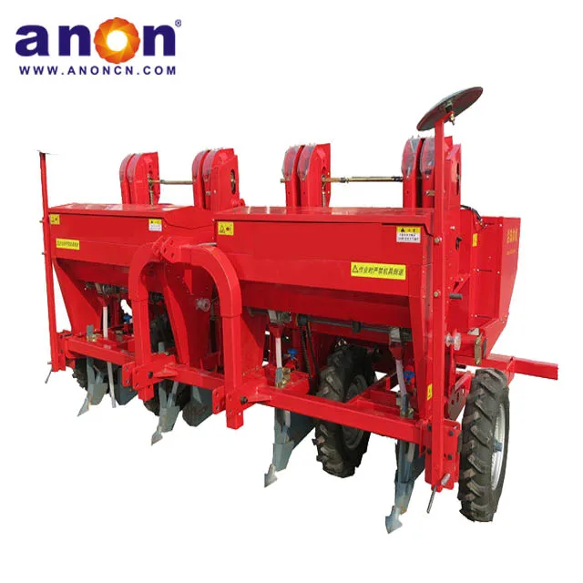 Anon 2cm-4w 4 Row Potato Planter With 80hp Tractor - Buy Potato Planter ...