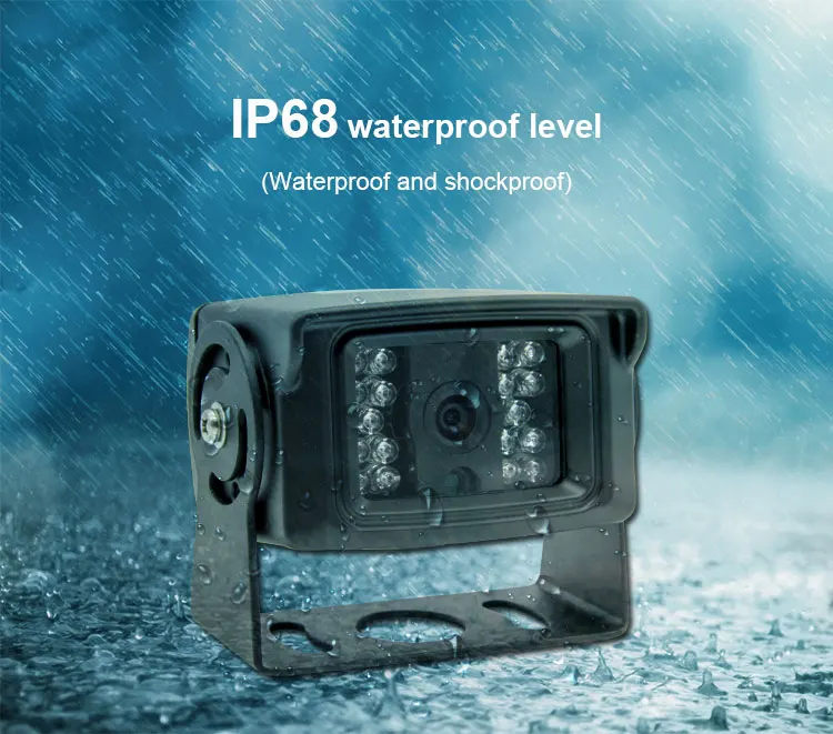 Waterproof Ip68 Truck Mounted Cctv Vehicle Camera System Rear View Bus ...