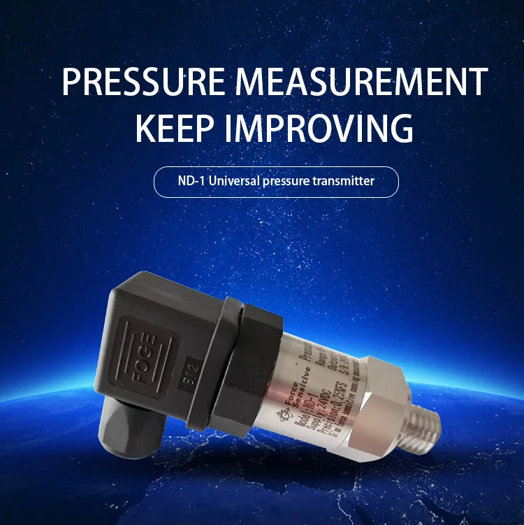 Force Sensitive Factory 24vdc Analog Output Negative Pressure Sensor ...