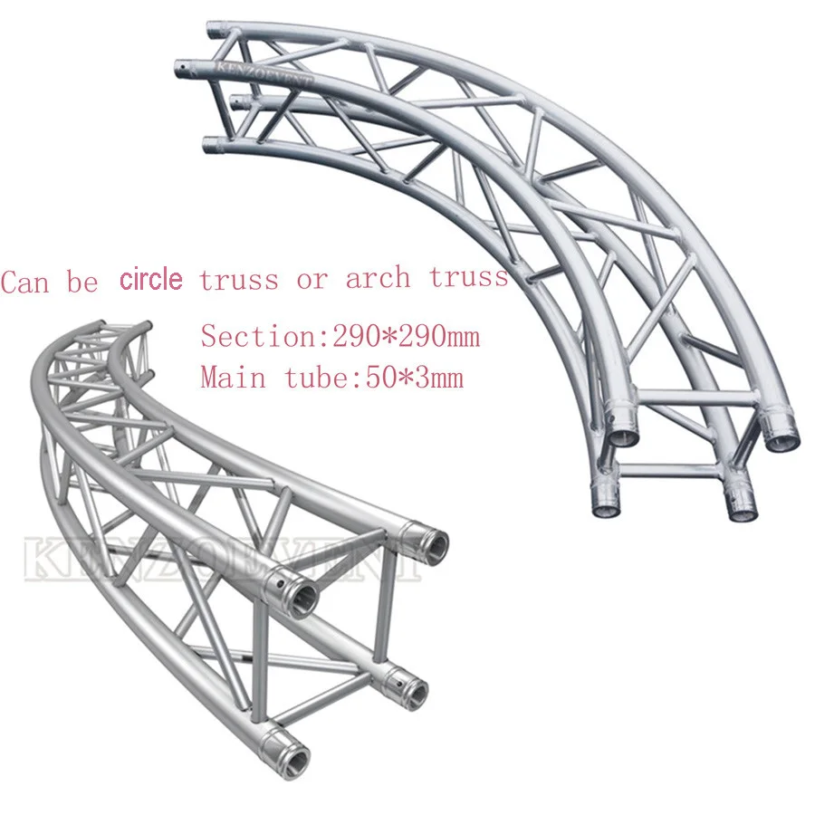 Tuv Certificate 290*290mm Aluminum Stage Curved Truss Lectern - Buy ...