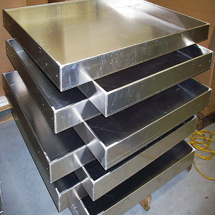 Customized Laser Cutting/ Bending and Powder Coating Working Metal Pan ...