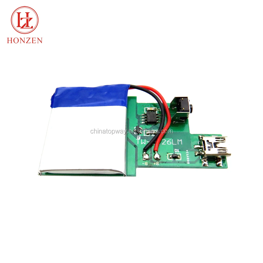 Custom Mini 5mm LED Bulb - 3.7V Rechargeable Module