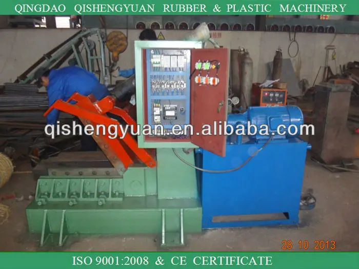 rubber cutter machine, tire cutting machine, waste cut off machine ...