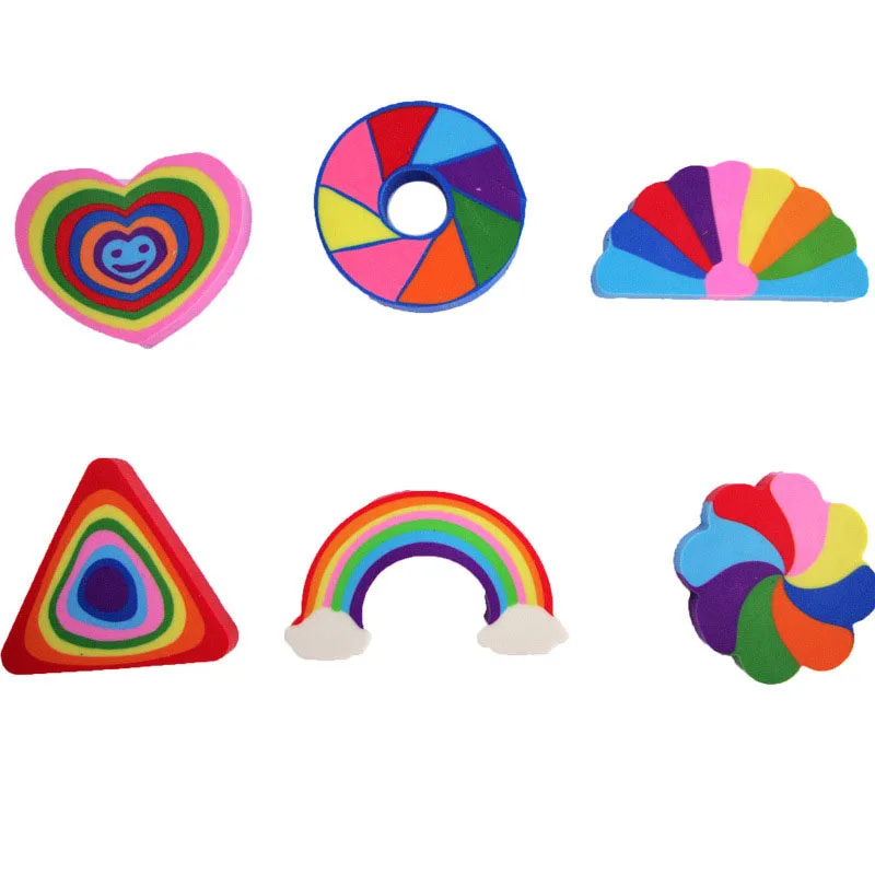 Cute Rainbow Kid's Eraser - Buy Rainbow Erasers,Cute Eraser,Colorful ...