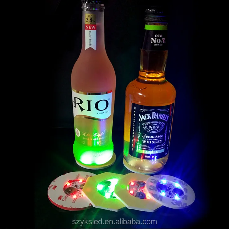 Led Sticker Light For The Dimple Led Sticker Bottle Light Club Favour ...