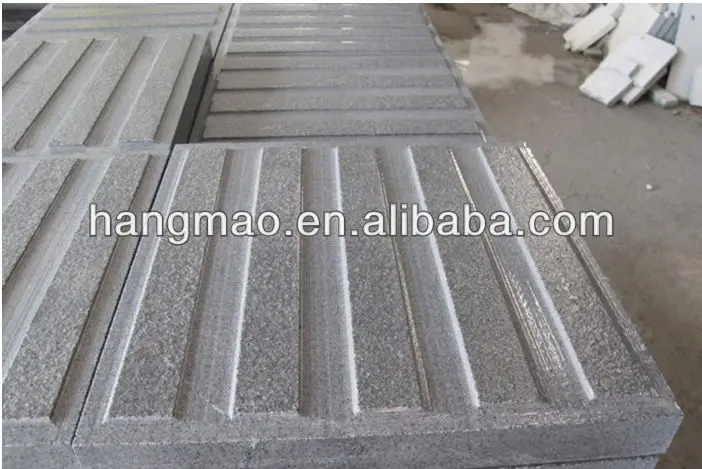 Red Granite Tactile Paving Stones - Durable & Customizable