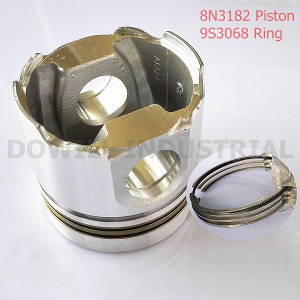 3304 3306 Engine Ring Piston For 8n3182 Piston And 9s3068 Ring - Buy ...