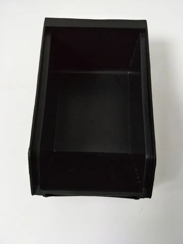 Cleanroom Packing Bin Black ESD Plastic Storage Box /B004 Components ...