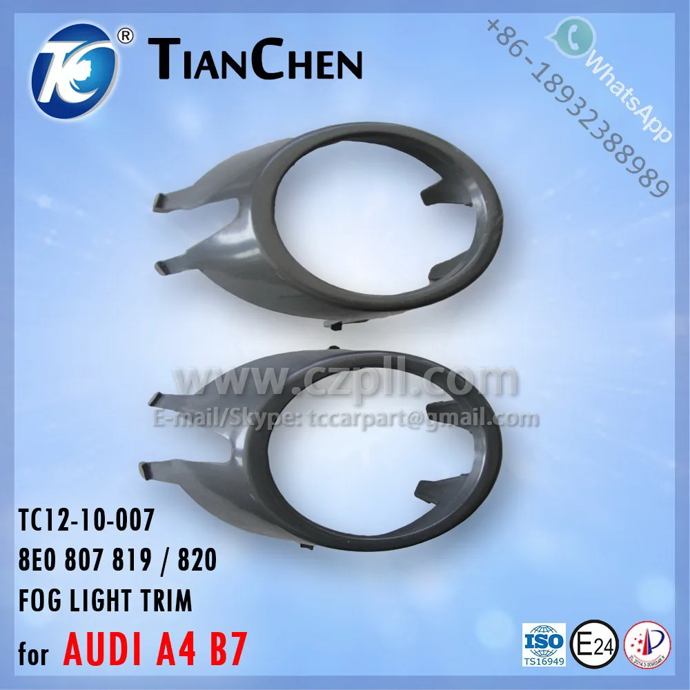 Fog Light Trim For Audi A4 2005 - 2008 B7 8e0 807 819 / 820 / 8e0807819 ...