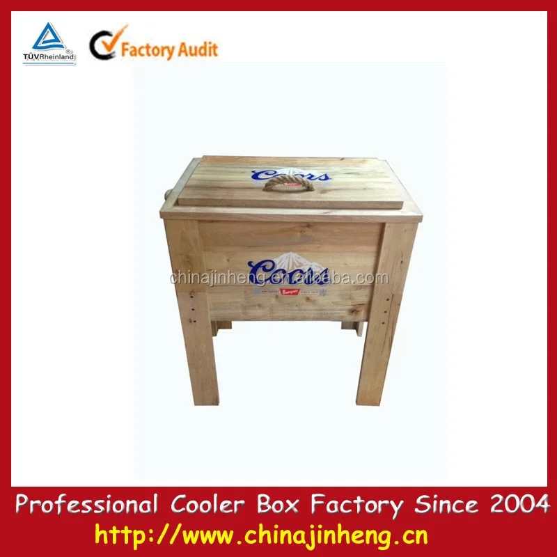 Popular Wooden Beer Beverage Ice Chest Cooler Box - Buy Beer Ice Chest ...