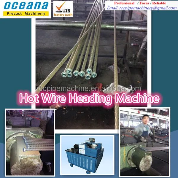 Button Head Forming Machine For Prestressed Concrete Pole/pile - Buy ...