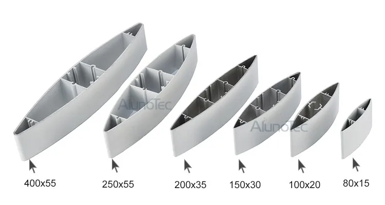 Adjustable Motorised Ellipse Blade Louvre - Buy Louvre Lighting Fitting ...