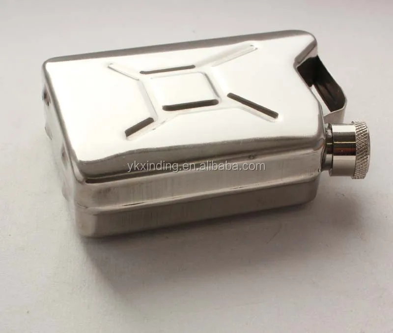 5 Oz High Quality 18/8 Gas Can Hip Flask Oil Can / Stainless Steel ...
