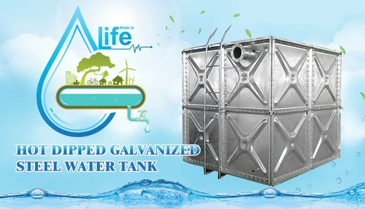 Galvanized Mild Steel Tanks - Durable Water Storage Solutions