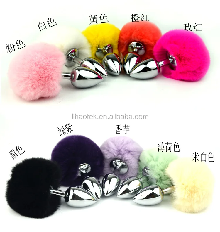 Mini Sexy Tail Anal Plug Sex Toys Metal Rabbit Tail Anal Butt Plug With Small Size Buy Rabbit