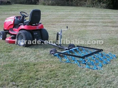 Steel Farm Drag Harrows Bending A Lawn Tractor - Buy Steel Chain Drag ...