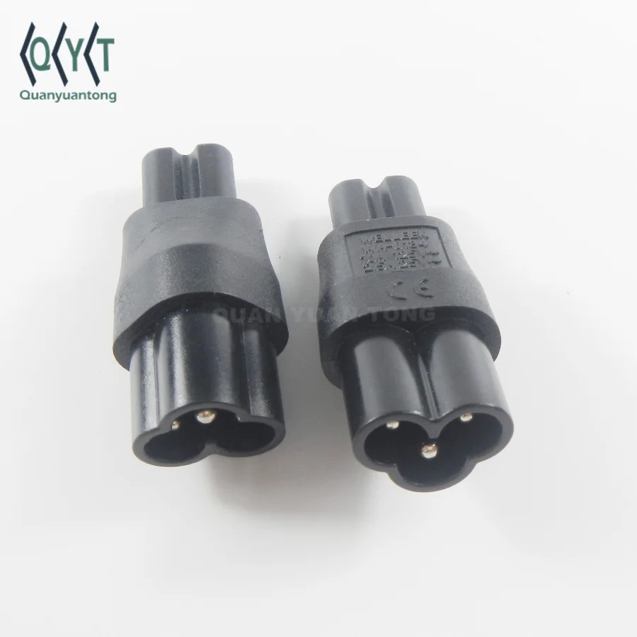 Iec 320 C6 To C7 Male To Female Mickey Mouse Power Adapter Wa-0134 ...