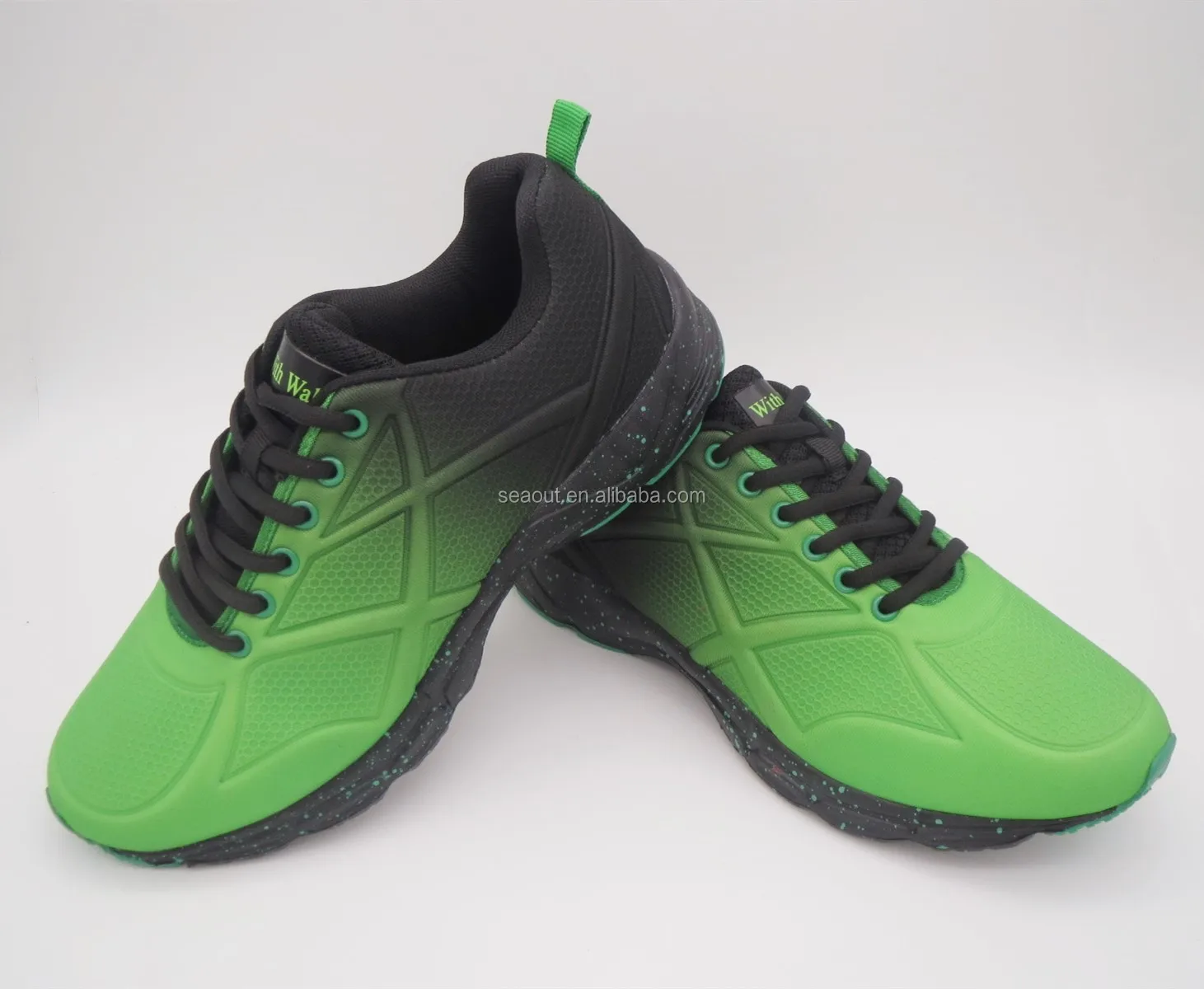 2018 Latest Hot-pressing Technology Gradient Color Waterproof Sport ...