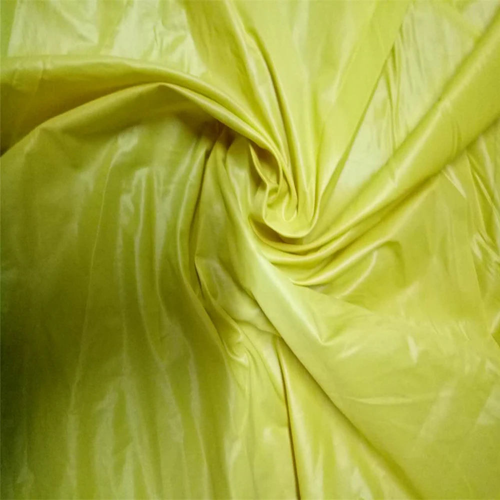 70d 100% Nylon Taffeta Fabric With Shine Pu Coated - Buy Nylon Taffeta ...