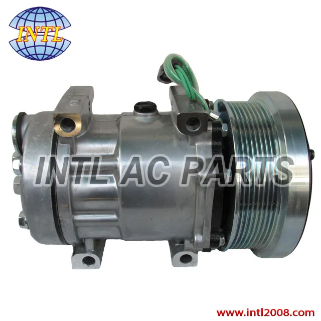 Compressor Sd7h15 Sanden 709 7h15 8pk 24v Drill Cm780 Truck Denso 4641 ...