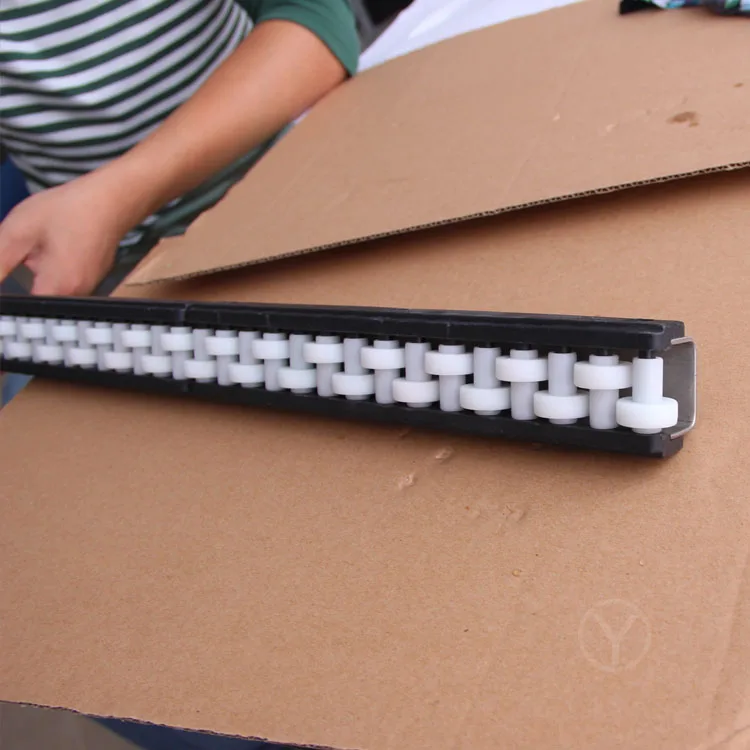 Plastic Roller Side Guide For Conveyor - Buy Plastic Roller Guide ...