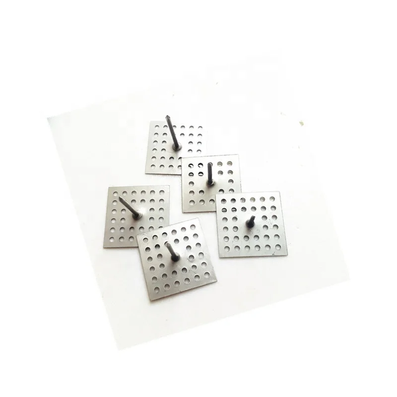 Stainless Steel Insulation Anchors Spindle With Perforated Base - Buy ...