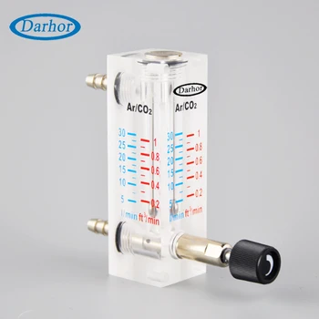 Easy Reading Flowmeter Acrylic Gas Co2 N2 O2 Flow Meter - Buy Gas Flow ...