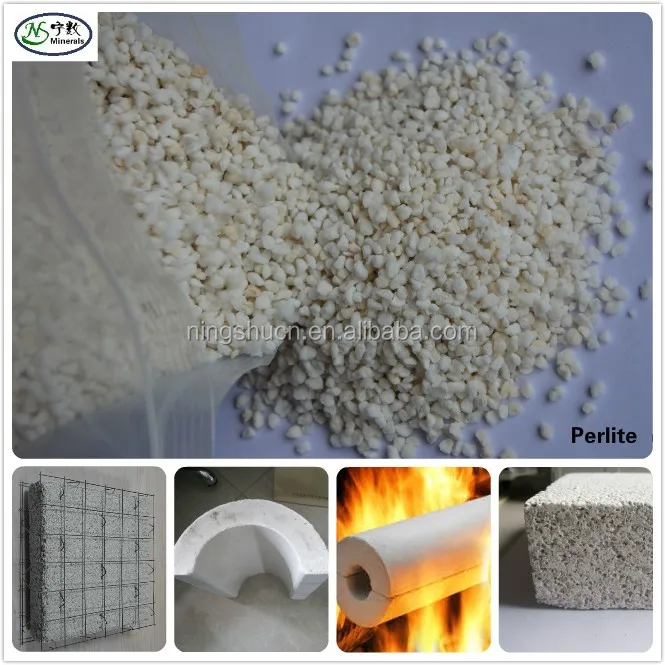 Loose Fill Light Weight Expanded Perlite For Roof Insulation Boards ...