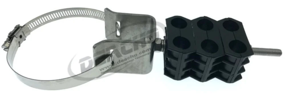 Round Member Adapter Cable Clamp Hanger For Lmr400 Cnt400 7d-fb 3/8 ...