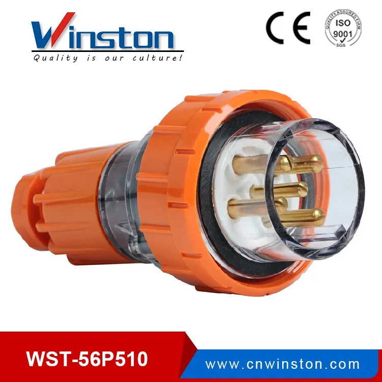 Ip67 Australia Standard 56p540 3 Phase 500v 40a 40 Amp 5 Round Pin ...