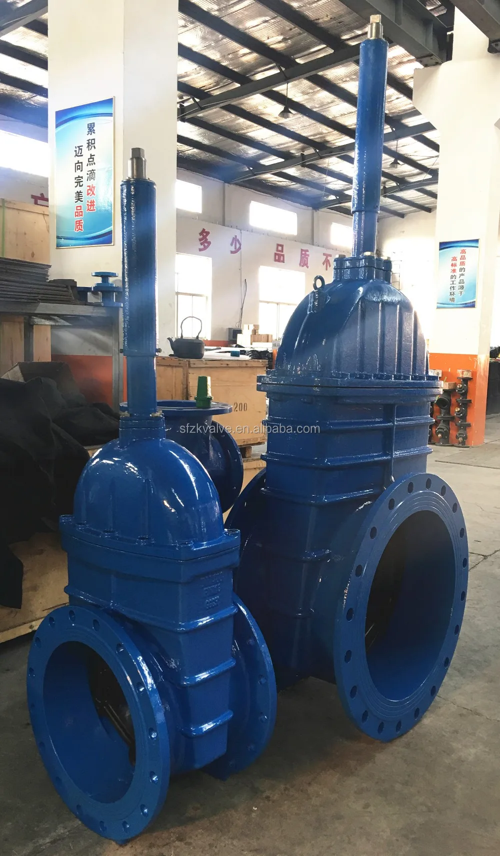 DN400 PN16 Ductile Iron Gate Valve - Manual & Medium Temp