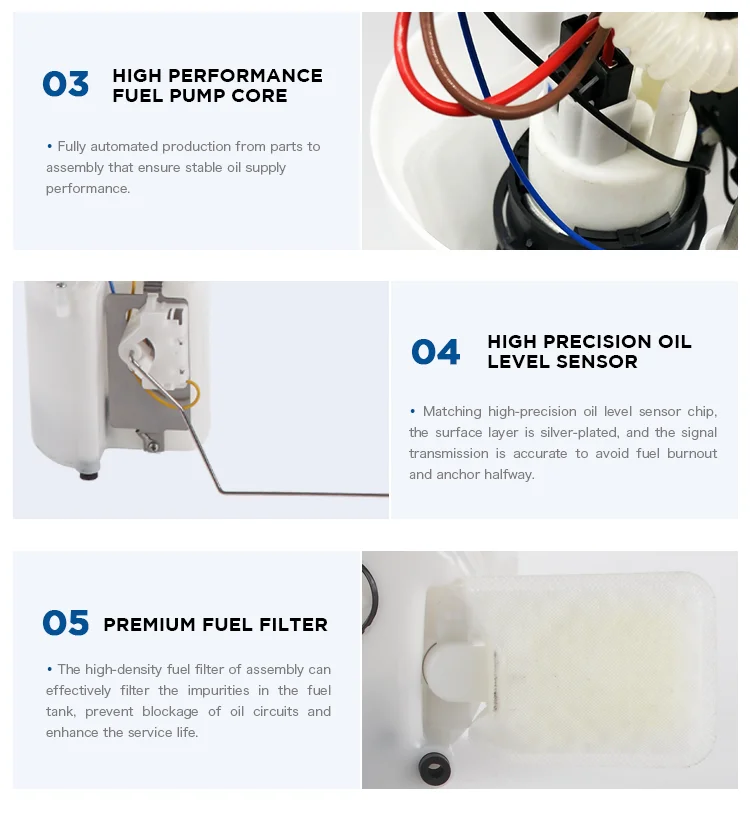 E2291M Fuel Pump Assembly for Mazda Tribute & Ford Escape