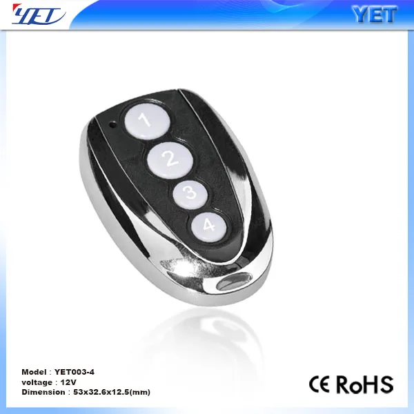 433.92/315 Mhz Wireless Copy By Face To Face Transmitter Remote Control ...