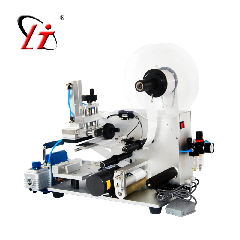Lt-60 Flattening Labeling Machine - Buy Semiautomatic Labeling Machine ...