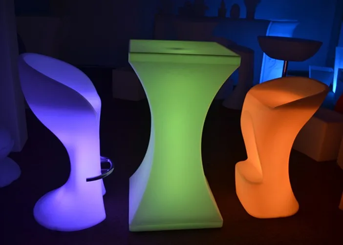 Decorative Waterproof Led Bar Stools/ktv Party Stools/light Up Led Bar ...