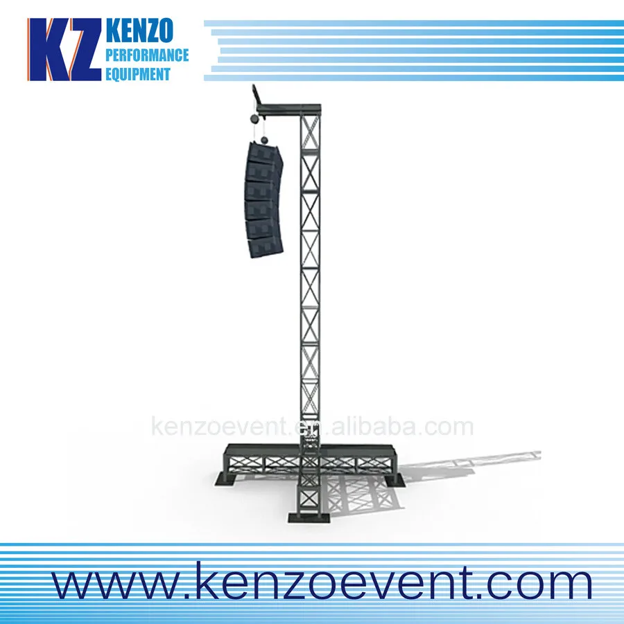 Cheap Price Square Audio Speaker Line Array Tower Truss for Business Show