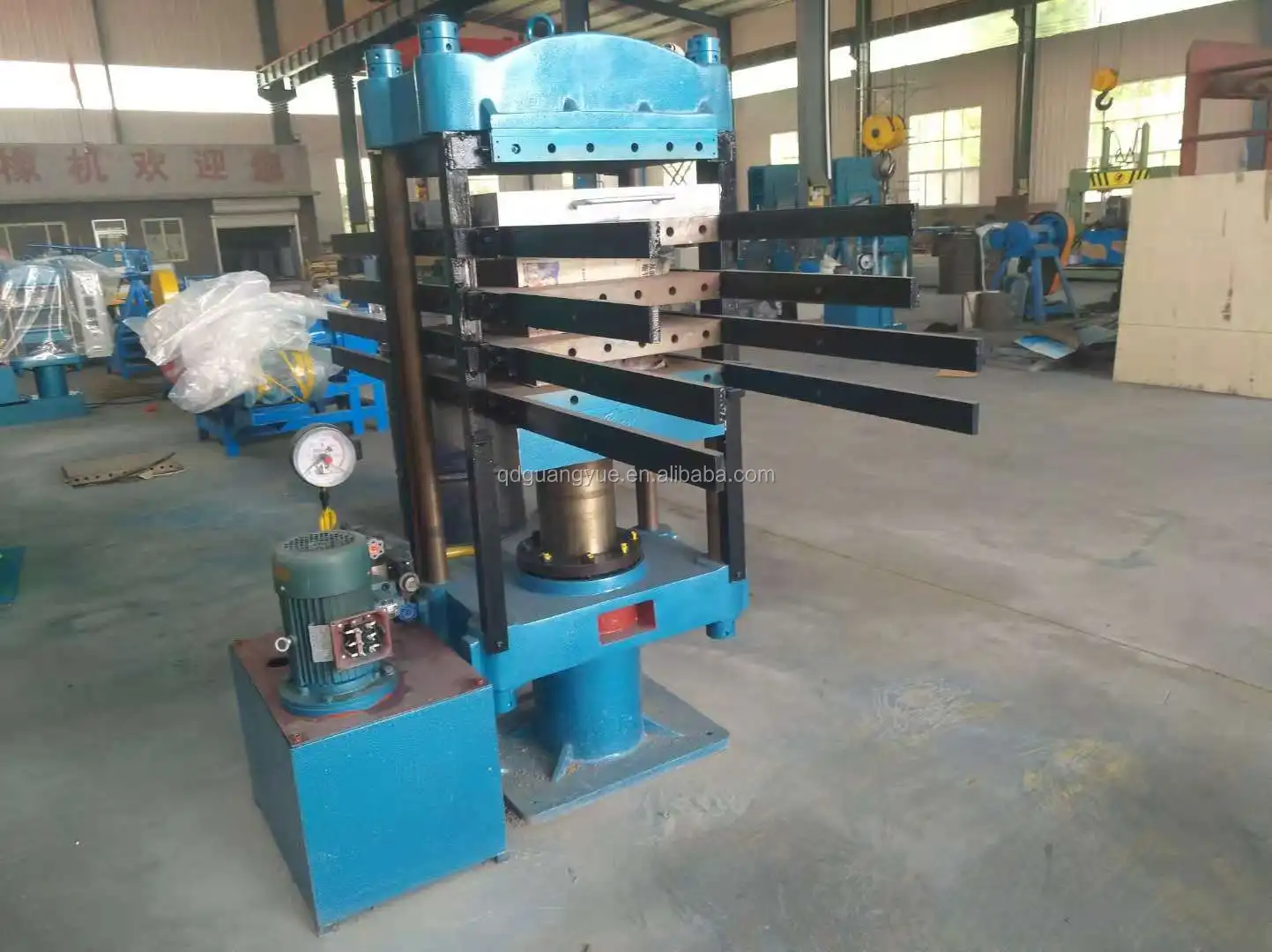 Type Rubber Tile Vulcanizing Press Vulcanizing Machine Vulcanizer With ...