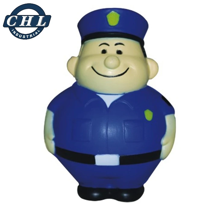 Wholesale Custom Policeman Shape Stress Ball - Buy Policeman Shape ...