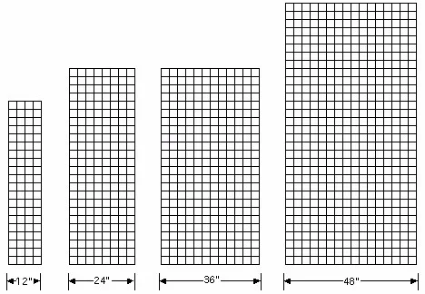 Welded Wire Mesh Grid Wall Panel For Clothes Hanging - Buy Grid Panel ...