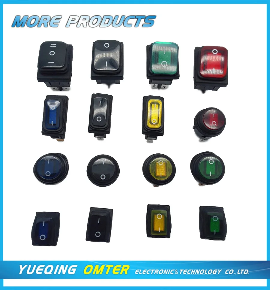 Kcd1-101 Rocker Switch - Buy 3 Way Rocker Switch,16a Rocker Switch 250v ...