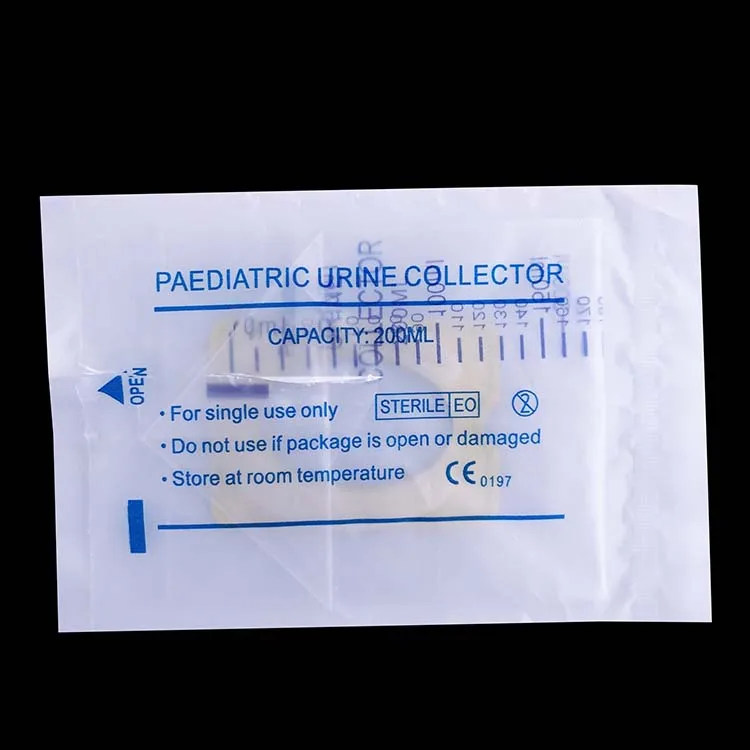 Medical Disposable Sterile Pediatric Urine Collection Bag For Baby ...