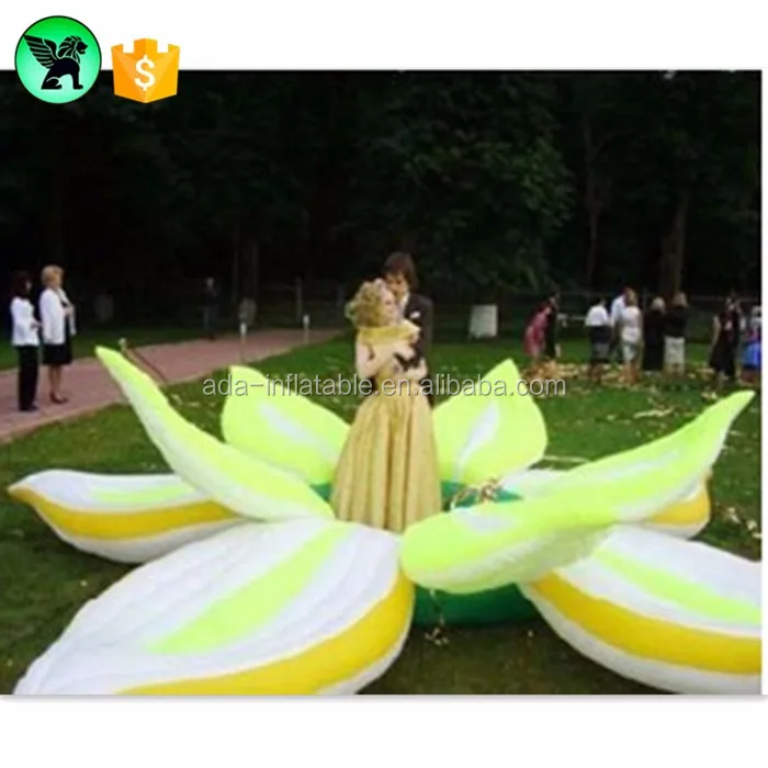 Wedding Event Party Decoration Inflatable Flower / Lotus Giant Flower ...