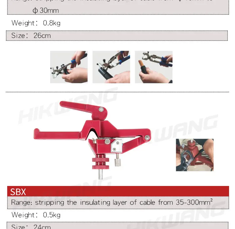 Bx-90 High Voltage Cable Stripper - Precision & Durability