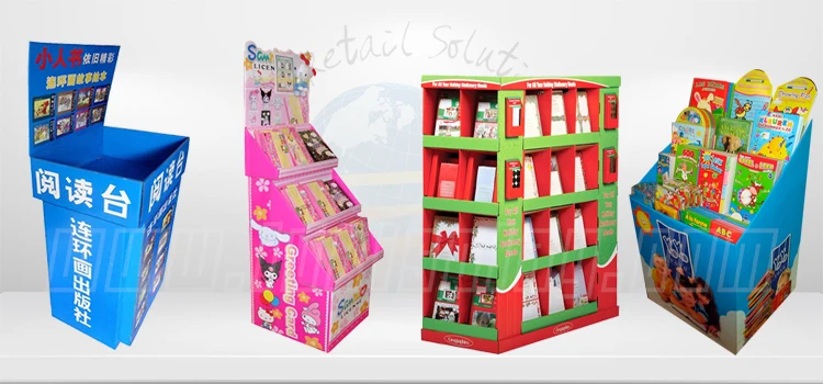 Books Shelf Display Stands,Books Pop Cardboard Counter Display,Books ...