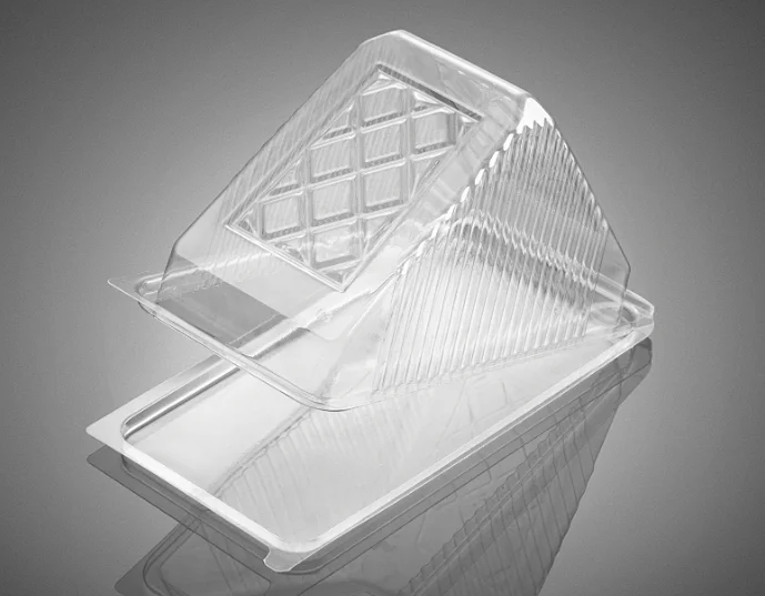 Plastic Food Packaging Disposable Sandwich Wedge Tray - Buy Dispozable ...