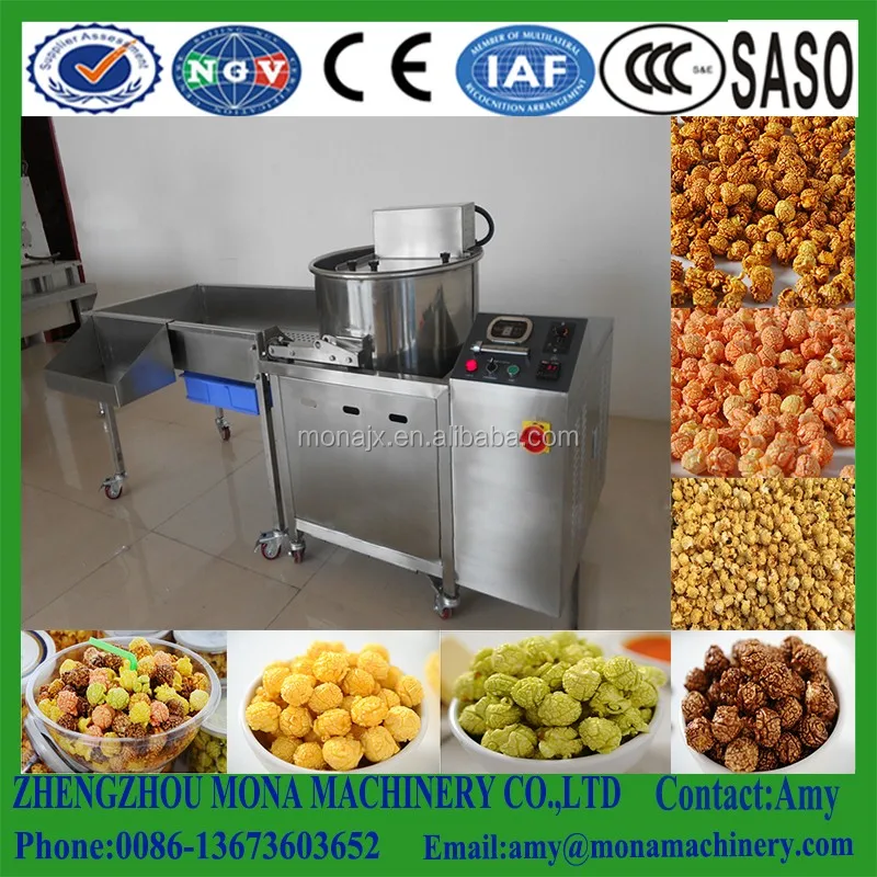 Kettle Sweet Caramel Popcorn Machine/ Popcorn Making Machine /spherical ...