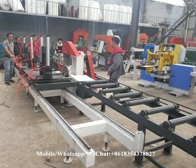 Round Log Table Sawmill - Efficient Wood Cutting Machine