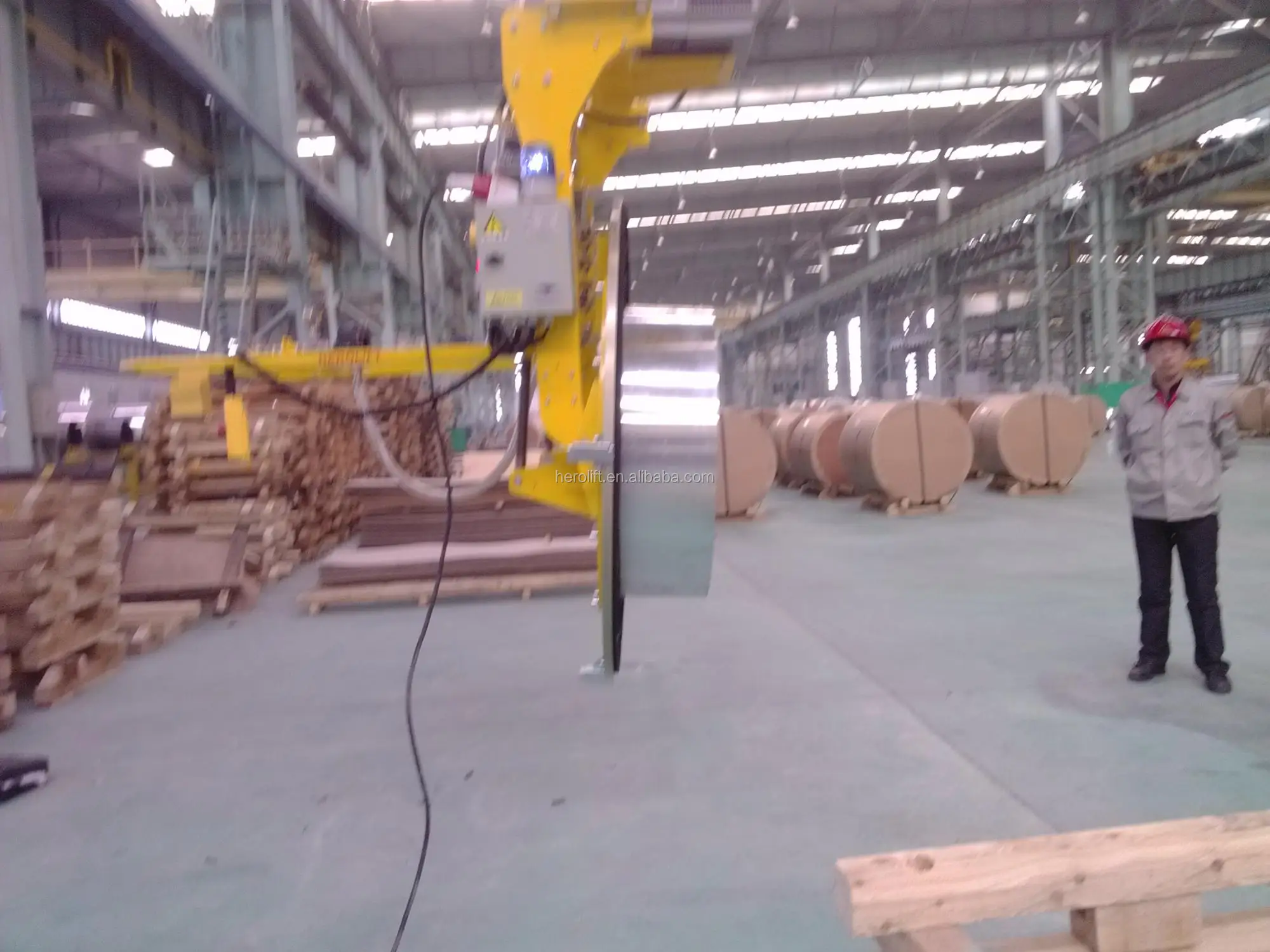 Herolift 수용량 100kg 알루미늄 코일 진공 기중기 Buy 코일 진공 리프터공기 압축기 리프터용량 100kg 리프터 Product On