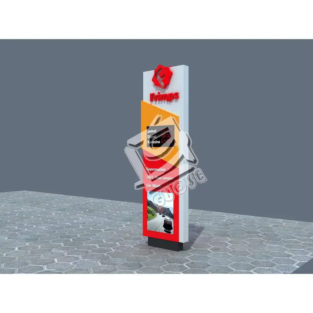 Gas Station Signboard - Directional Signs for Petrol Stations